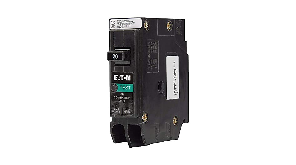 Eaton BRP115AF 15 Amp Combination AFCI Single Pole Breaker