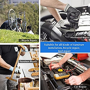 Bivethoi 2 PCS 12mm Allen Wrench L-Shaped Hex Key Wrench, Metric Large Allen Key Hexagon Wrench Tool Hex Spanner Wrench Set, Hex Key Replacement Hexagon Head Repairing Tool