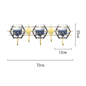 LHLLHL Fashion Behind The Door Creative Coat Hooks Wall Porch Racks On The Wall Personalized Entrance Door Decorative Hooks