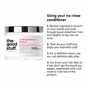 The Good Stuff Curl Hydration Butter, 8.53 oz