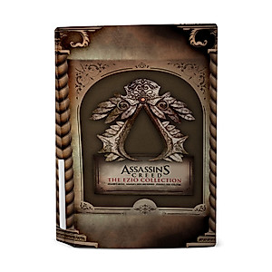 Head Case Designs Officially Licensed Assassin's Creed Belt Crest II Graphics Vinyl Faceplate Gaming Skin Decal Compatible with Sony Playstation 5 PS5 Disc Edition Console & DualSense Controller