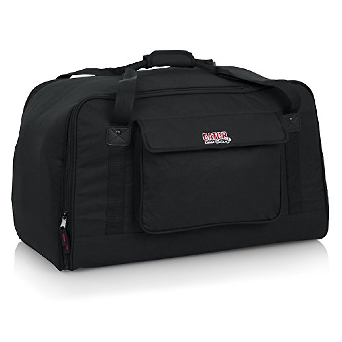 Gator Cases Heavy-Duty Speaker Tote Bag for Compact 12" Speaker Cabinets; Fits QSC K12, Yamaha DXR12 and more (GPA-TOTE12),Black
