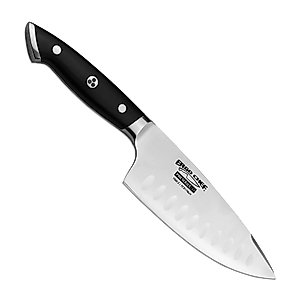 Ergo Chef 6-In Chef’s Knife Pro Series 2.0 Forged High Carbon 7Cr17Mov Stainless Steel – Ergonomic Black Pakkawood Handle