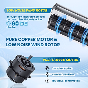 Crispaire 36'' Air Curtain, Magnetic Door Switch, Two Speeds Adjustable 1527CFM/2559FPM, Powerful Air Door, Commercial Indoor Air Fan, Super Easy Installation, 180W, Industrial 110V