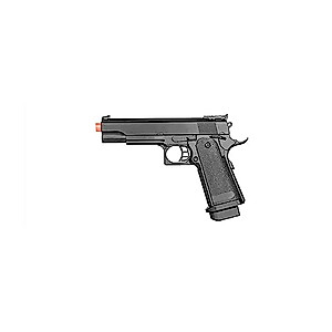 P2001A Spring Powered Tactical Airsoft Pistol w/ 6mm BBS + Detachable Magazine