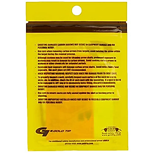 Gold Tip Fact Weight Module Screws for Pierce 20 Grain (12 Pack), Silver, Small