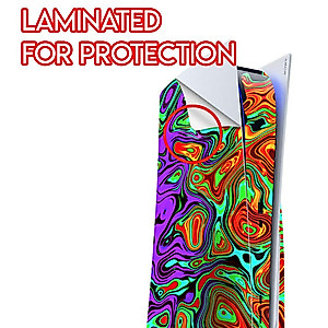 ITS A Skin Skins Compatible with Sony Playstation 5 Console Disc Edition - Protective Decal Overlay Stickers wrap Cover - Mixed Colors