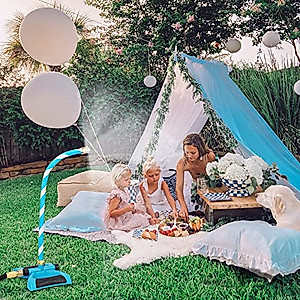 GMAULEE Misting Cooling System, a Brass Connector(3/4'') Outdoor Mister System for Patio Waterpark Garden Trampoline Greenhouse (2.27FT)