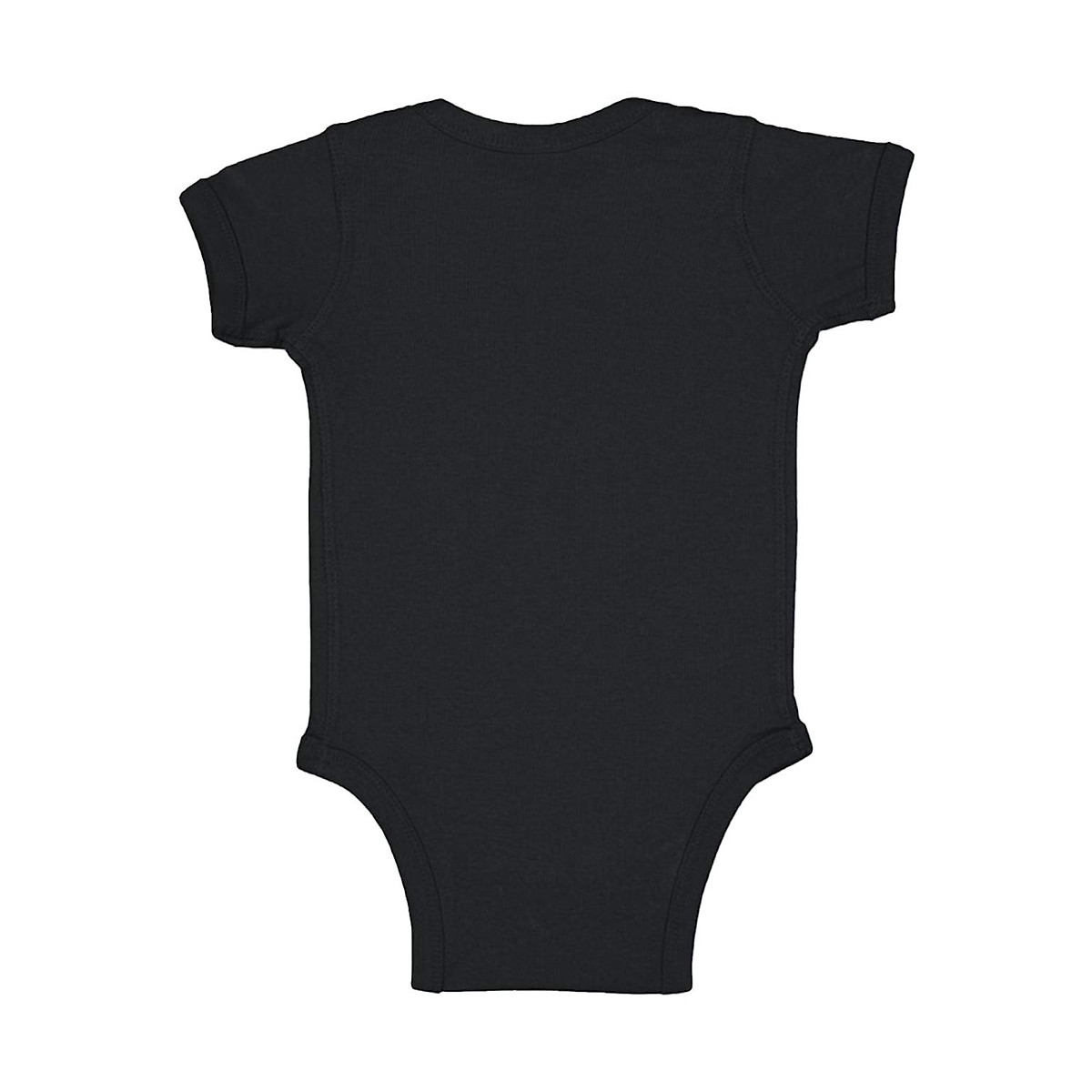 Haase Unlimited Mama's Boy - Jason Hockey Mask Halloween Bodysuit (Black, 24 Months)