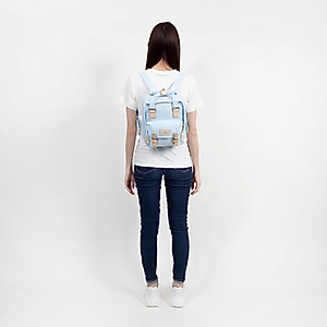 Doughnut Macaroon Mini 7L Travel School Ladies College Girls Lightweight Casual Daypacks Bag Small Backpack