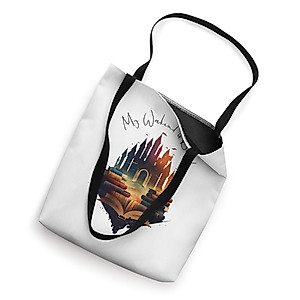 My Weekend Is Booked Castle of Books Book Lover Tote Bag