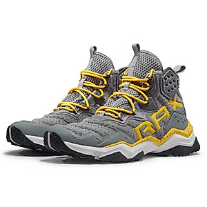 RAX Men's Wolf Outdoor Breathable Hiking Boot Camping Backpacking Shoes Lightweight Sneaker