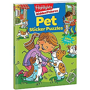 Pet Sticker Puzzles (Highlights™ Sticker Hidden Pictures®)