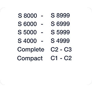 Miele Original HEPA AirClean filter with TimeStrip, Filter for Miele Vacuum Cleaners, Traps Dust and Allergens