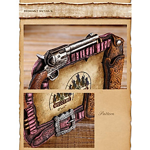 Rustic Resin Antler Photo Frame 8x10 Retro Western Room Decor Farmhouse Picture Frames Hunting Decor Lodge Decor Great Gift Wild Western, Cowboy, Bar, Hunting, Outdoor Culture