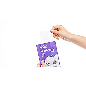 [30 Pack] [Air Queen] White 3-Layers Face Safety Mask for Adult + 1 [Black] All Keeper KF94 Mask [Individually Packaged] [Both Made in KOREA]