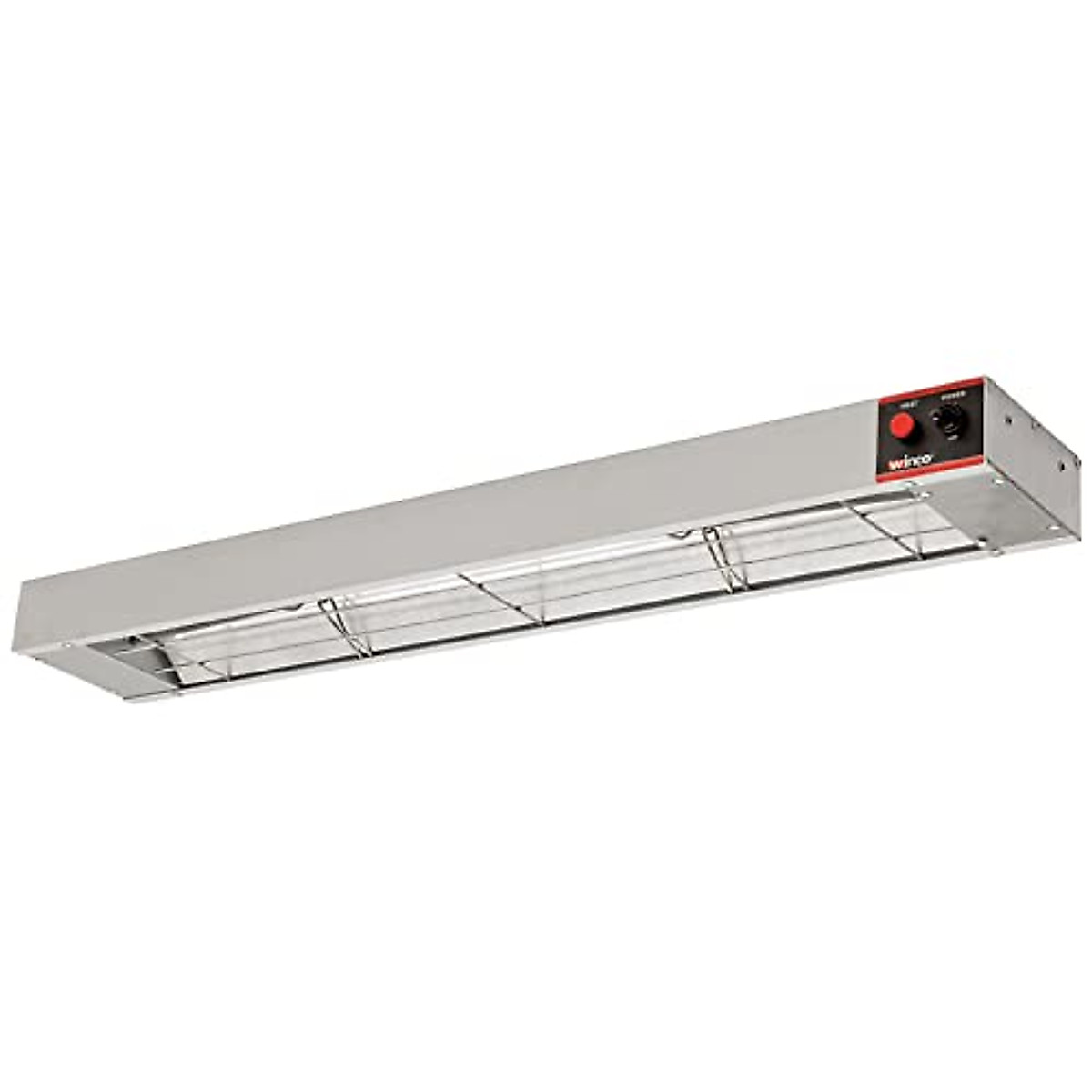 Winco ESH-36, 36-Inch Electric Strip Heater, 850W, 7A, Commercial Grade Infrared Food Warmer, ETL,Silver & SYBO DL2112 Commercial Grade Food Heat Lamp Portable Electric Food Warmer 2-Bulb