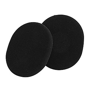 Headphone Ear Pads, 2Pair Cushion Headset Earpads Earmuffs Replacement Earbuds Cover for Logitech H800(Black)