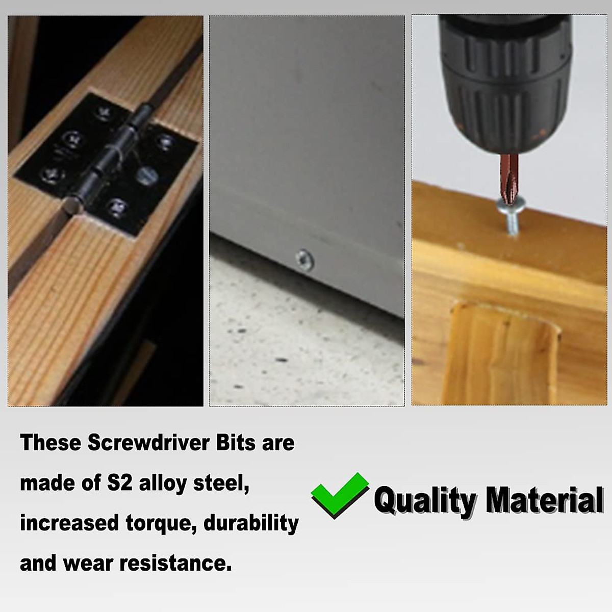 Utoolmart 20Pcs Phillips PH3 Screwdriver Bits, 8mm Dia Hex Shank, S2 Magnetic Screwdriver Bits, 32mm Length