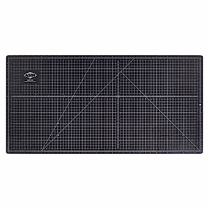 ALVIN Cutting Mat Professional Self-Healing 18" x 36" Model GBM1836 Green/Black Double-Sided, Gridded Rotary Cutting Board for Crafts, Sewing, Fabric - 18 x 36 inches