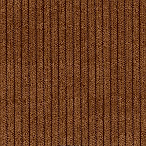 Acanva Soft Corduroy Sectional Modular Sofa Set, Modern L-Shaped Chaise Couch for Living Room, Apartment, Office, Small Spaces, Orange Brown