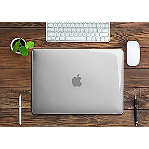 MOSISO Compatible with MacBook Pro 13 inch Case 2023, 2022, 2021, 2020-2016 M2 M1 A2338 A2251 A2289 A2159 A1989 A1708 A1706 with/Without Touch Bar, Plastic Hard Shell Case Cover, Crystal Clear