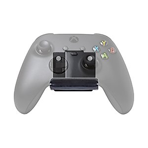 HIDEit Mounts Uni-C Pro Black Rubber Dipped Steel Wall Mount for Xbox Controller, Gaming Accessory Compatible with Xbox Series X, Series S Controllers and Xbox One Controllers