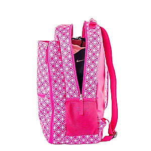 Tennis Racket Backpack for Women – Lightweight Tennis Bag Stores 2 Rackets, Balls, and Sports Gear – Backpack Only Pink