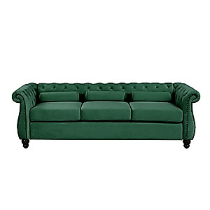 LifeStyle Solutions Fontana Sofa, Green