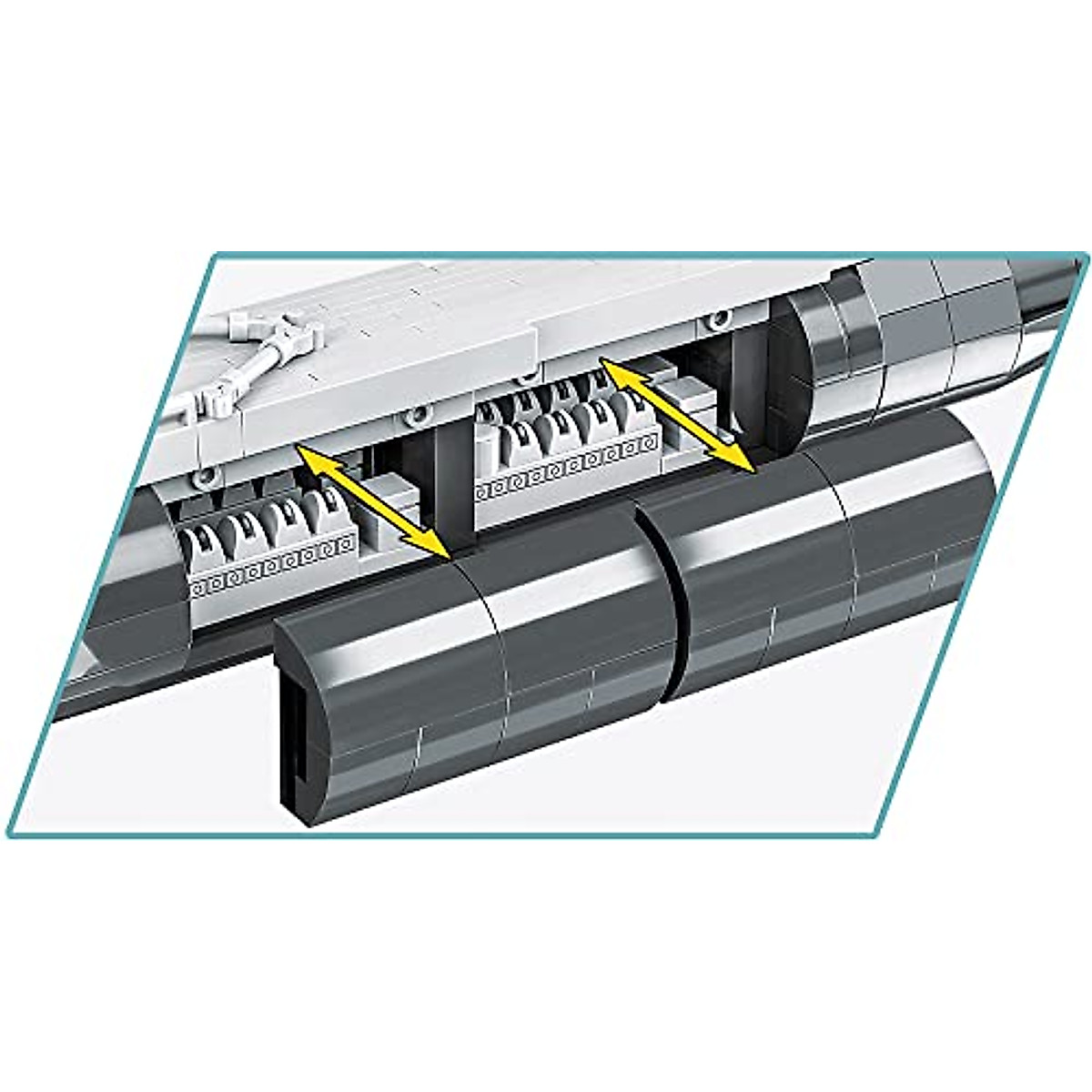 COBI Historical Collection World War II USS TANG (SS-306) Submarine For 9+ years