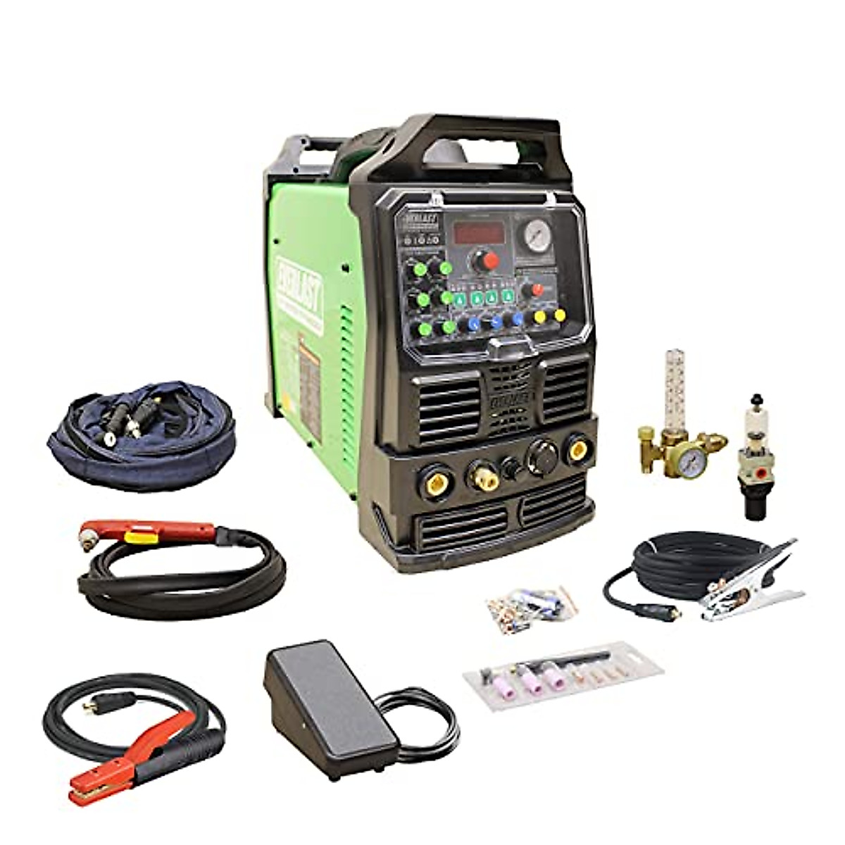 2021 Everlast PowerPro 205Si 200a AC DC TIG 50a Plasma Cutter Multi Process Welder PP205si