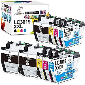 Miss Deer LC3019 XXL Compatible Ink Cartridge Replacement for Brother LC3019 XXL LC3019BK LC3019C LC3019M LC3019Y,Used with MFC-J6930DW MFC-J6530DW MFC-J6730DW MFC-J5335DW,9 Pack