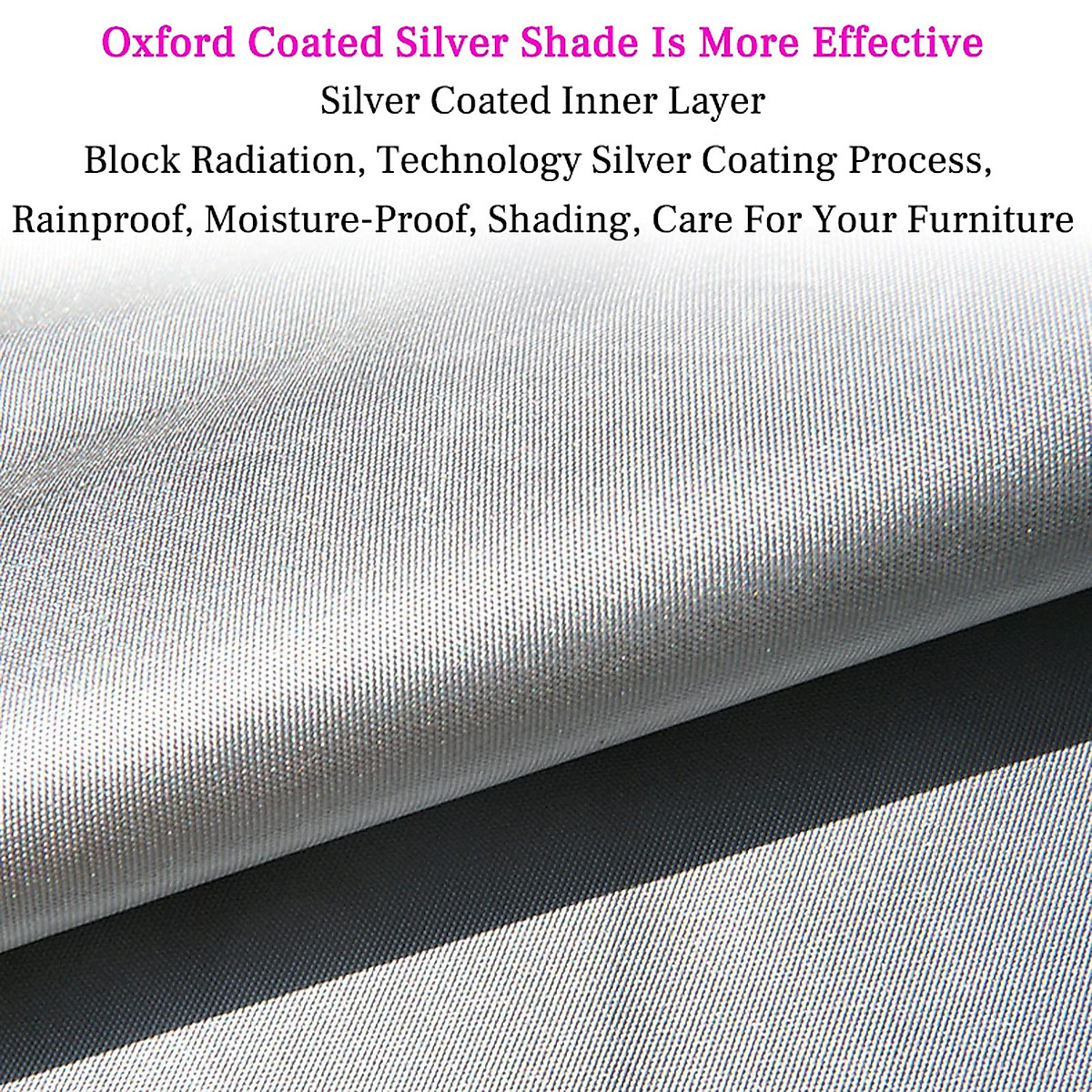 2-3 Seater Swing Canopy Replacement, Dustproof Waterproof Garden Swing Seat Canopy, Rainproof Sun Protection Swing Seat Canopy Replacement for Outdoor Garden Porch Swing (Sky Blue 142 * 120 * 18cm)