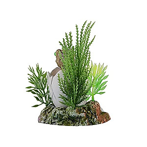 ZYHW Aquarium Dinosaur Thematic Decorations Fish Tank Dinosaur Egg Oxygen Action Air Bubble Crafts for Aquarium,Fish Tank Ornaments