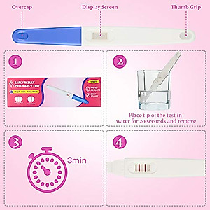 Fake Positive Pregnancy Test Prank Positive Pregnancy Test Fake Early Result Pregnancy Test Always Turns Positive for Practical Joke 3 Pieces