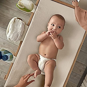 lulumoon Baby Changing Pad Cover: Muslin Diaper Changing Table Pad Cover - Changing Pad Sheets for Girls Boys