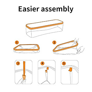 Wooha Toilet Paper Storage,Toilet Paper Organizer for Bathroom,Bamboo Storage Basket,Toilet Paper Organizer Basket，Collapsible Toilet Paper Bucket，Suitable for Bathroom Tissue Storage (White, Large)