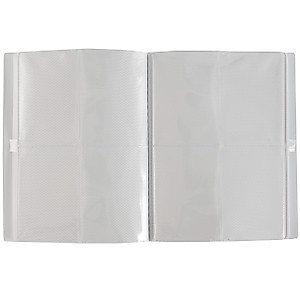 Monster 4 Pocket Trading Card Album- 20 Side Loading, Theft Deterrent, Padded Pages for Extra Protection- Deluxe Binder Holds 160 Yugioh, MTG, Magic The Gathering, Pokémon & Sport Cards-Holofoil White