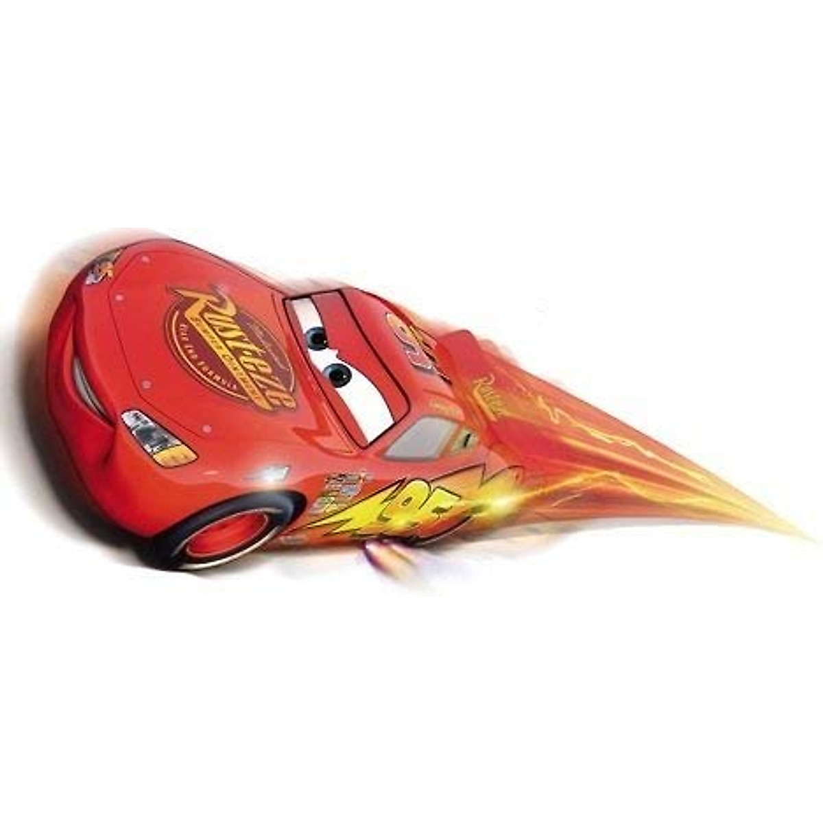 6 Inch Lightning McQueen Wall Decal Sticker 95 Disney Pixar Cars 3 Movie Removable Peel Self Stick Adhesive Vinyl Decorative Art Room Home Decor Kids Room Nursery Racing Decor 6 by 2 1/2 inches
