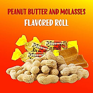 Mary Jane Candy, Peanut Butter Flavored Rolls, Gluten-Free, 2 Pound Bag