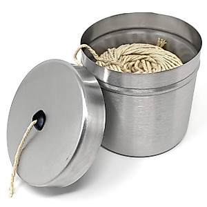 Norpro Stainless Steel Holder with Cotton Cooking Twine, 220 feet
