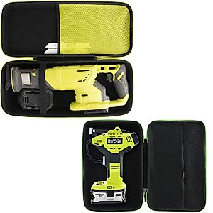 khanka Hard Travel Case replacement for Ryobi P737 18-Volt ONE+ Portable Cordless Power Inflator/Ryobi P519 18V One+ Reciprocating Saw