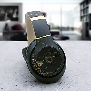 MightySkins Skin Compatible with Beats Studio 3 Wireless - Stormy Marble | Protective, Durable, and Unique Vinyl Decal wrap Cover | Easy to Apply, Remove, and Change Styles | Made in The USA