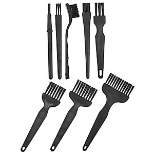 FOMIYES 3sets Razor Cleaner Brush Set Sturdy Non-shedding Brush for Shaver Razor Trimmer Cleaning Supplies 8pcs*3