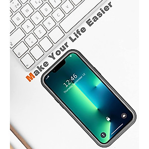 Protebox for iPhone 13 Pro Max Case, [Shockproof/Dust-Proof] Heavy Duty Protection Cover Case for iPhone 13 Pro Max 6.7 inch (Black/Gray)