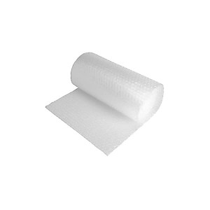 Mighty Gadget Brand Bubble Cushioning Wrap Roll Original Protective Packaging, 12 Inches Wide x 30-Feet Long, Single Roll, Clear