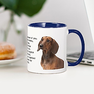 CafePress Dachshund Mugs Ceramic Coffee Mug, Tea Cup 11 oz