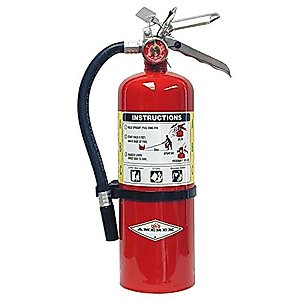 Amerex B402, 5 lb. ABC Dry Chemical Fire Extinguisher, with Wall Bracket