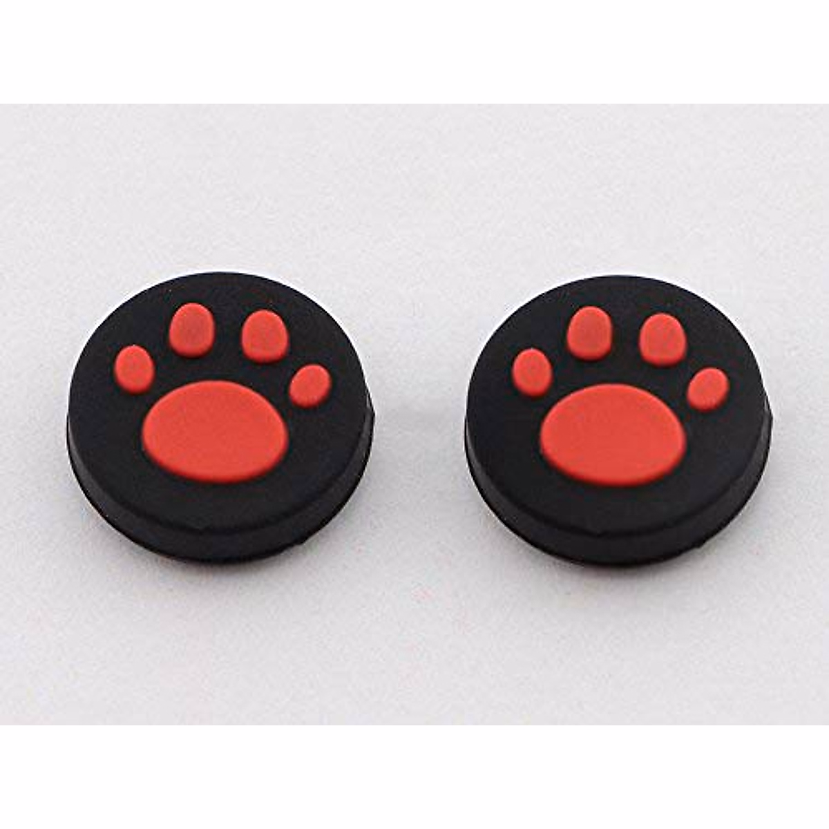 Silicone Joystick Caps Thumb Stick Analog Grip Cover Case Cap for PS Vita PSV 2000 PSV 1000 Controller (Red)