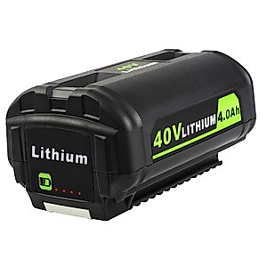 Bdreer 40V 4.0Ah Battery Replacement for Ryobi 40V Battery Compatible with Ryobi 40V Cordless Power Tools and Charger